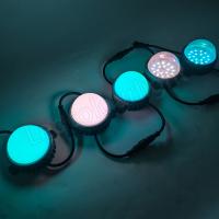 China Outdoor IP68 100mm DC24V DMX RGB LED Pixel Dot Light for Facade Landscape for sale