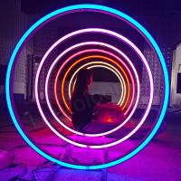 China DMX512 Control RGB RGBW Pixel LED Ring Light for Outdoor Events Decoration for sale
