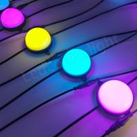 China High Quality PC Base 100mm 3W DMX512 Control Addressable LED Dot Lights for sale
