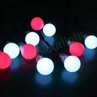 China Christmas 60mm DMX RGB Festoon Light Outdoor Coloured LED Pixel RGBW Bulb for sale