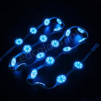 China DMX512 Control IP66 DC24V 40mm RGB Pixel Dot String Light 1 Meter 10 LEDs RGBW LED Lighting Ideal for Architectural and Decorative Lighting for sale