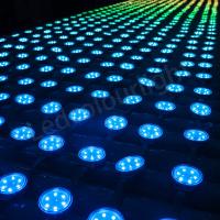 China IP66 DC24V 40mm RGB Pixel Dot String Light 1 Meter 10 LEDs for sale