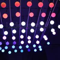 China Exhibition Ceiling 120mm Hanging Pixel-controlled DMX RGB Pixel Light Bulb for sale