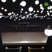 China Exhibition Ceiling 120mm Hanging Pixel-controlled DMX RGB Pixel Light Bulb for sale