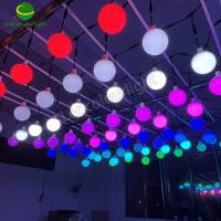 China Exhibition Ceiling 120mm Hanging Pixel-controlled DMX RGB Pixel Light Bulb for sale