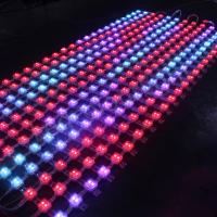China P40 P50 P100 RGB LED Mesh Screen Light Flexible LED Mesh Display for Outdoor Decoration for sale