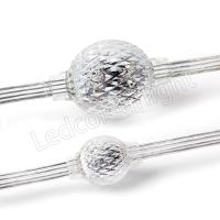 China Matrix Dynamic Video Effect 35mm Crystal LED Pixel Ball Curtain String Light for sale