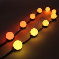 China 50mm 60mm RGB Programming LED Dot String Lights for Facade Stage Lighting for sale