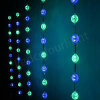 China D23mm Outdoor Waterproof 0.6W DMX512 Controllable RGB String Lights for Event Wedding for sale
