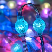 China D23mm Outdoor Waterproof 0.6W DMX512 Controllable RGB String Lights for Event Wedding for sale