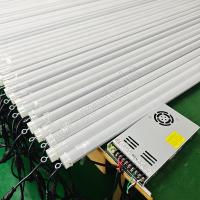 China 1000mm LED Meteor Lights RGB Full Color Milky White Tube for Outdoor Decorative Application for sale