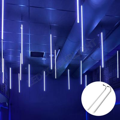 China 1000mm LED Meteor Lights RGB Full Color Milky White Tube for Outdoor Decorative Application for sale