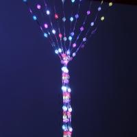 China Wedding Party Garden Decorative String Lights DC12V LED Crystal Pixel String Lights for sale