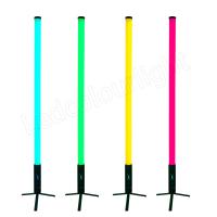 China DMX Remote Control Wireless Battery 360 Degree LED Tubes DJ Stage Light for Events for sale