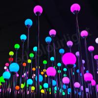 China G45 RGB LED Pixel Ball Light IP65 Standing for Garden and Landscape Lighting Solutions for sale