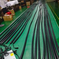 China Black Silicone D25mm LED Neon Strip 360° Full Emitting DMX RGB Neon Tube Light for sale