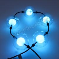 China Pixel Controlled Dynamic DMX512 D100mm LED Pixel 3D Ball String Light for sale