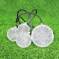 China 60mm 90mm DMX RGB Hanging Crystal Sphere Lights for Wedding Club Decoration for sale