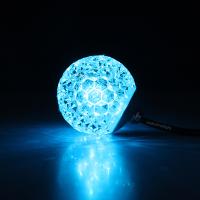 China 60mm 90mm DMX RGB Hanging Crystal Sphere Lights for Wedding Club Decoration for sale