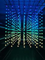 China 50mm DMX512 WS2811 3D Pixel Ball Light String for Christmas Holiday Lighting for sale
