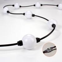 China 50mm DMX512 WS2811 3D Pixel Ball Light String for Christmas Holiday Lighting for sale