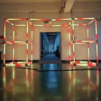 China IP65 LED Pixel Cube DMX 3D Tube LED Tunnel Tube Light RGB Stage Lighting for sale