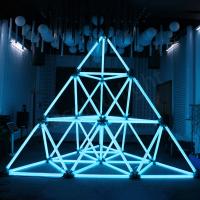 China IP65 LED Pixel Cube DMX 3D Tube LED Tunnel Tube Light RGB Stage Lighting for sale