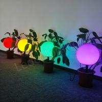 China DC24V Waterproof Lighting DMX RGB LED Sphere Lights For Garden Grass Decoration for sale