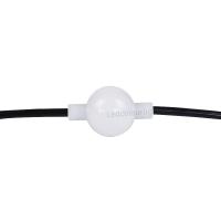 China DC24V Addressable DMX RGB 36mm LED Ball String Lights with 360° Beam Angle for sale