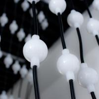 China DC24V Addressable DMX RGB 36mm LED Ball String Lights with 360° Beam Angle for sale