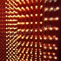China DC24V Addressable DMX RGB 36mm LED Ball String Lights with 360° Beam Angle for sale
