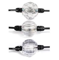 China 40mm 50mm 60mm DMX RGB Crystal LED 3D Ball Light String for Holiday Lighting for sale