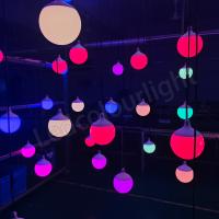 China 150mm DMX RGB Pixel Bulb Light Stage Nightclub Ceiling Hanging Pixel Light Bulb for sale