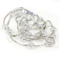China 20mm DMX512 RGB Crystal Ball LED Pixel String Light with 360° Illumination for sale