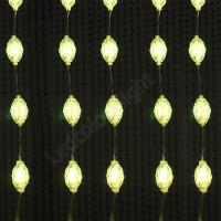 China IP66 Outdoor 35mm 3D Diamond LED String Light with DMX512 RGB Pixel Control for sale