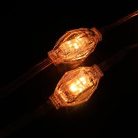 China IP66 Outdoor 35mm 3D Diamond LED String Light with DMX512 RGB Pixel Control for sale
