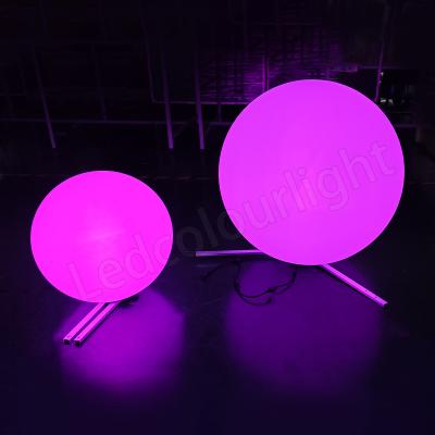 China 50cm & 80cm RGB Pixel Ball DMX LED Sphere Light for Outdoor Installation for sale