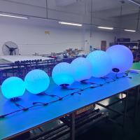 China 50cm & 80cm RGB Pixel Ball DMX LED Sphere Light for Outdoor Installation for sale