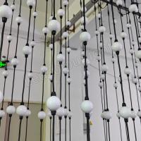 China IP65 Waterproof 50mm DMX512 RGB LED Pixel Ball Light String for Stage Lights for sale