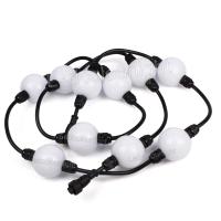 China Event Wedding Lighting DMX512 RGB 50mm Milky White Acrylic 3D Ball Light String for sale
