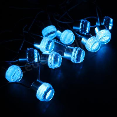 China IP65 D33mm SPI Control RGB LED Diamond Crystal Pixel Light for Nightclub Decoration for sale