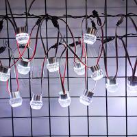 China IP65 D33mm SPI Control RGB LED Diamond Crystal Pixel Light for Nightclub Decoration for sale