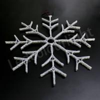 China IP65 Waterproof DMX512 RGB LED Snowflake Light for Christmas Outdoor Decoration for sale