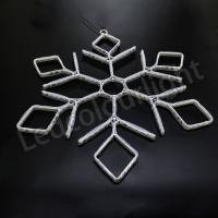 China IP65 Waterproof DMX512 RGB LED Snowflake Light for Christmas Outdoor Decoration for sale