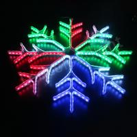 China IP65 Waterproof DMX512 RGB LED Snowflake Light for Christmas Outdoor Decoration for sale