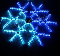 China IP65 Waterproof DMX512 RGB LED Snowflake Light for Christmas Outdoor Decoration for sale