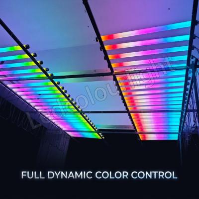 China Outdoor 50mm Diameter 360 DMX RGB Pixel Light Tube with 120 LEDs for sale