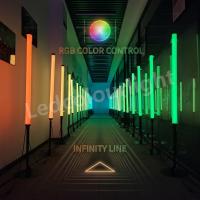 China Stage Lighting 50mm Diameter DMX Digital Addressable LED Pixel Standing Tube Light for sale