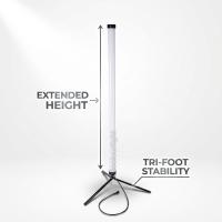 China Stage Lighting 50mm Diameter DMX Digital Addressable LED Pixel Standing Tube Light for sale