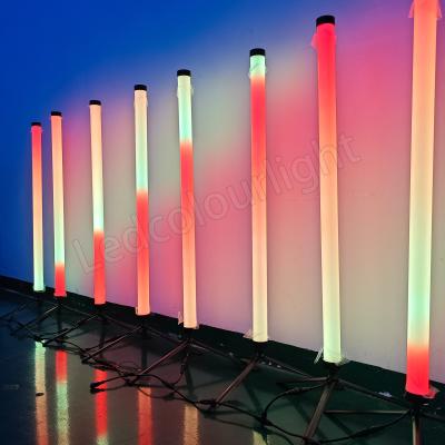 China 50mm Diameter DC24V DMX512 Control LED Pixel Tube for Stage and Event Lighting for sale